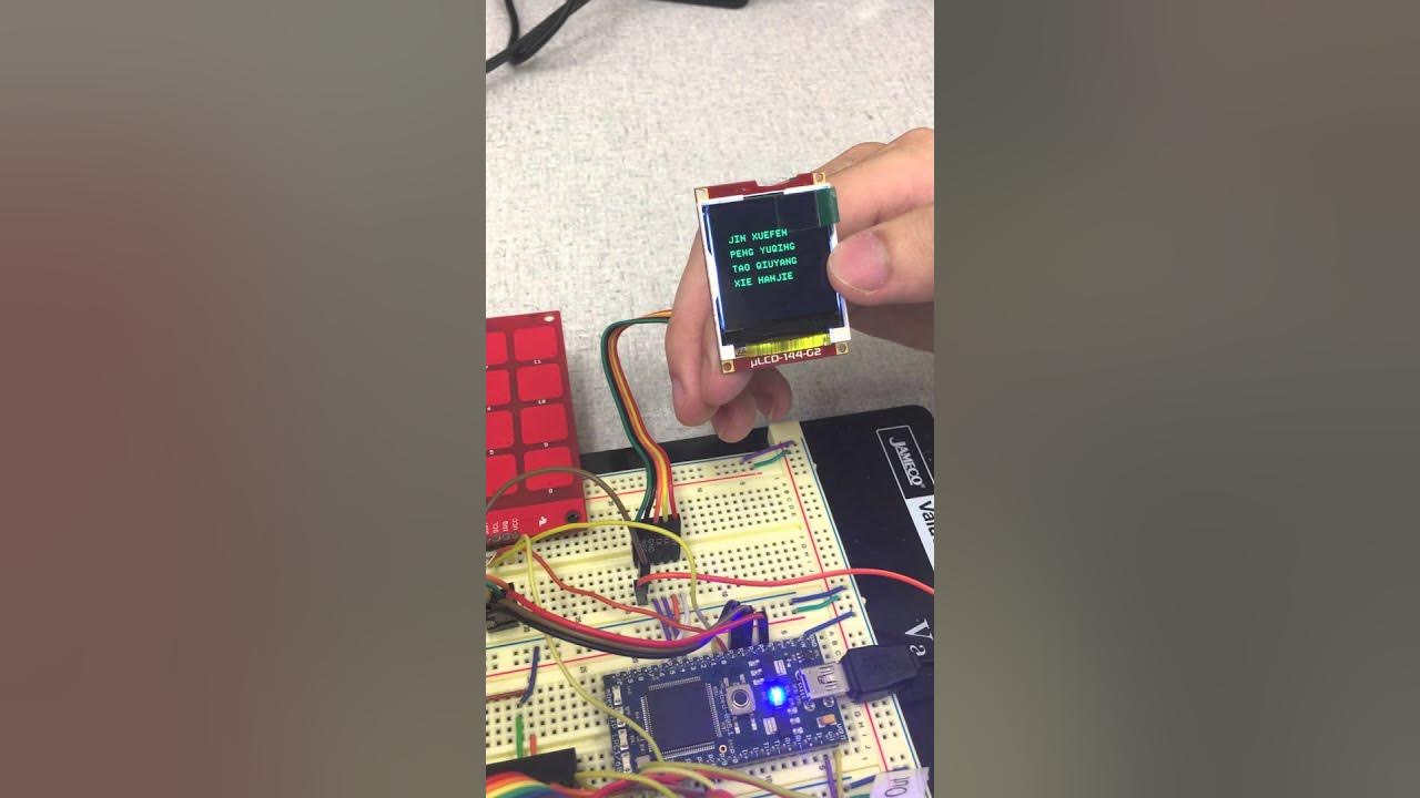 MBED Function Generator - Keypad & LCD Control - YouTube