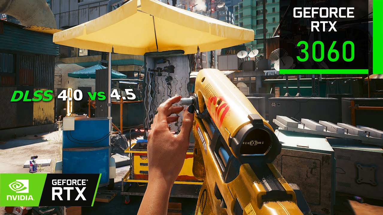 Cyberpunk 2077 | DLSS 4.0 vs 4.5 | RTX 3060 12GB ( 1080p 1440p 4K Ultra ...