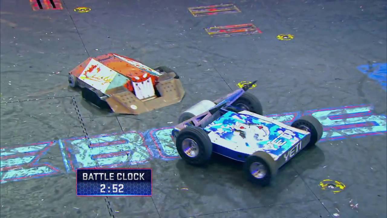 Yeti vs Lucky BattleBots ( LA MEJOR PELEA DE BOTS DEL 2016 EL ORIGEN DE ...