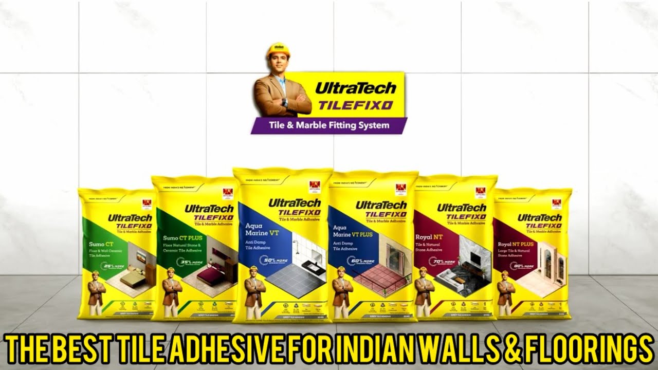 Ultratech New Tile Adhesives(Tilefixo): Unveiled! #ultratechtilefixo # ...
