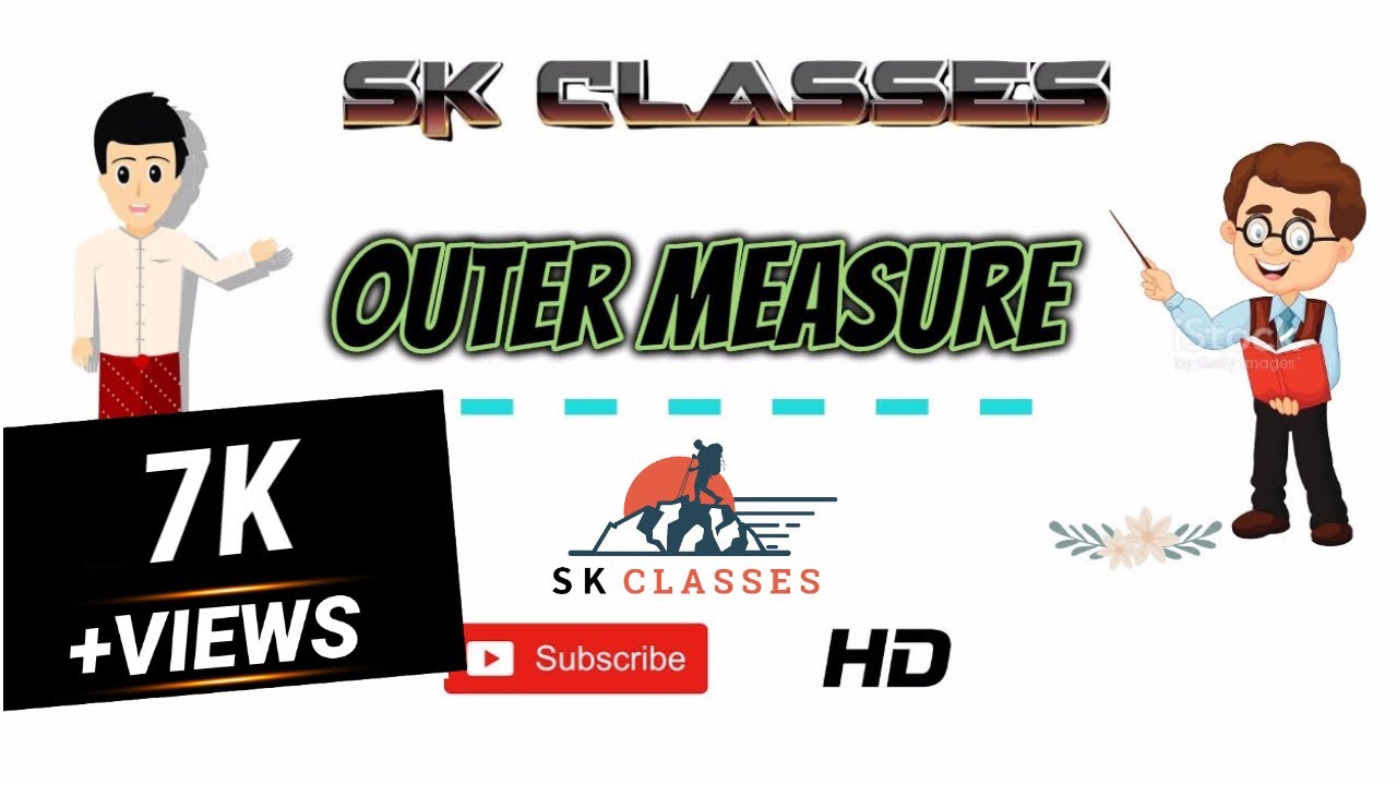 Definition of Outer measure II HINDI II MEASURE THEORY - YouTube
