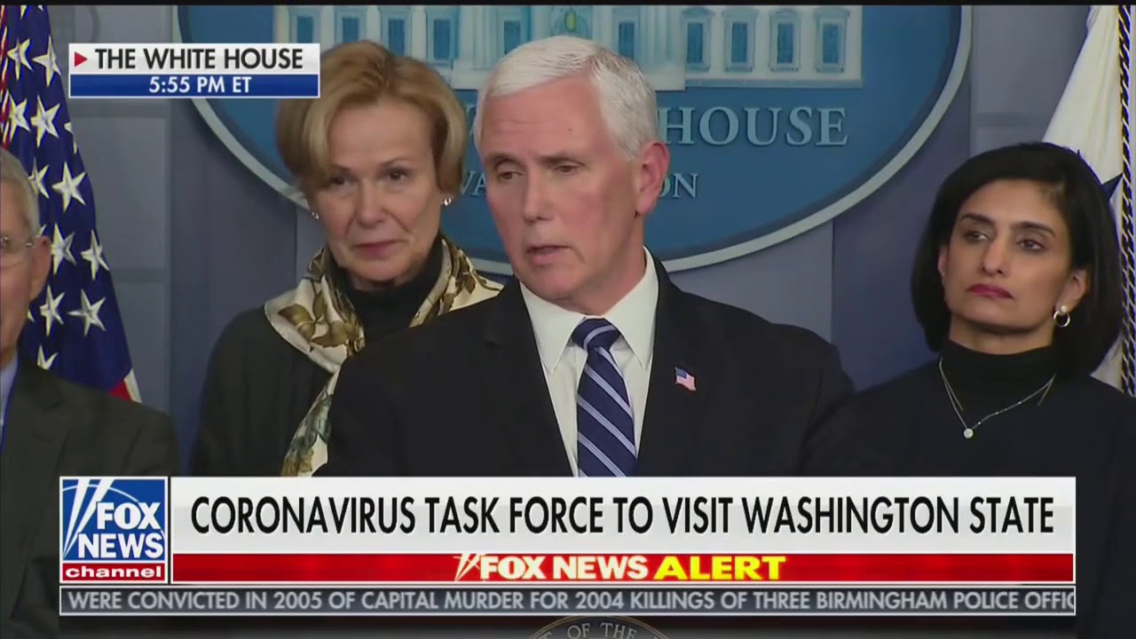 Vice President Pence Says The Coronavirus Task Force Will Visit ...
