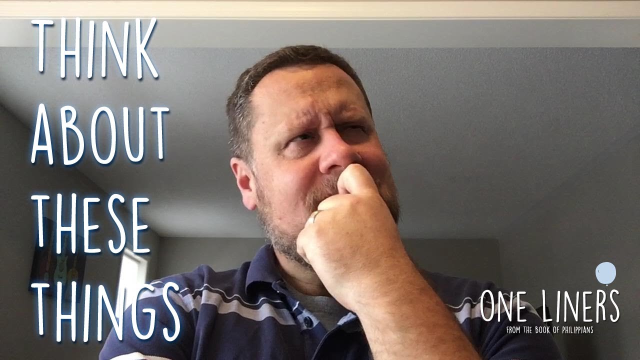 Think about these things - YouTube
