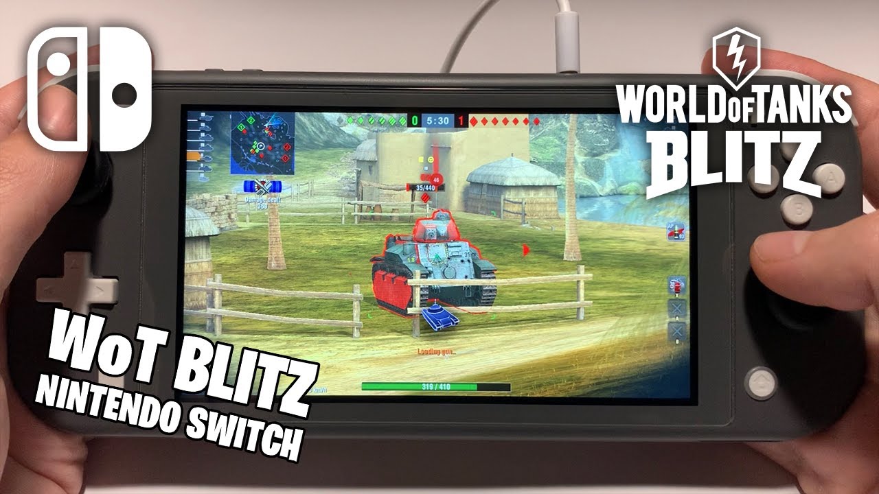 WoT Blitz on Nintendo Switch Lite #2 - YouTube