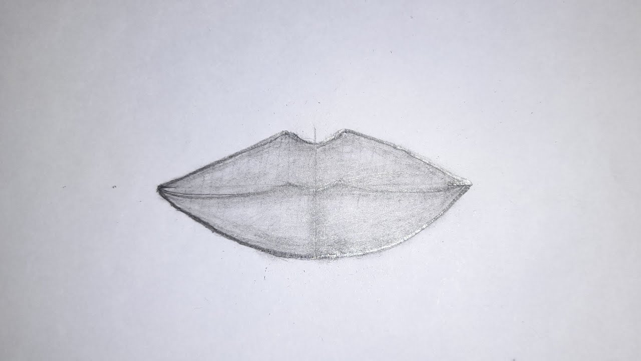 How to draw Lips with pencil | @Sketchflow50 #drawingtutorial # ...
