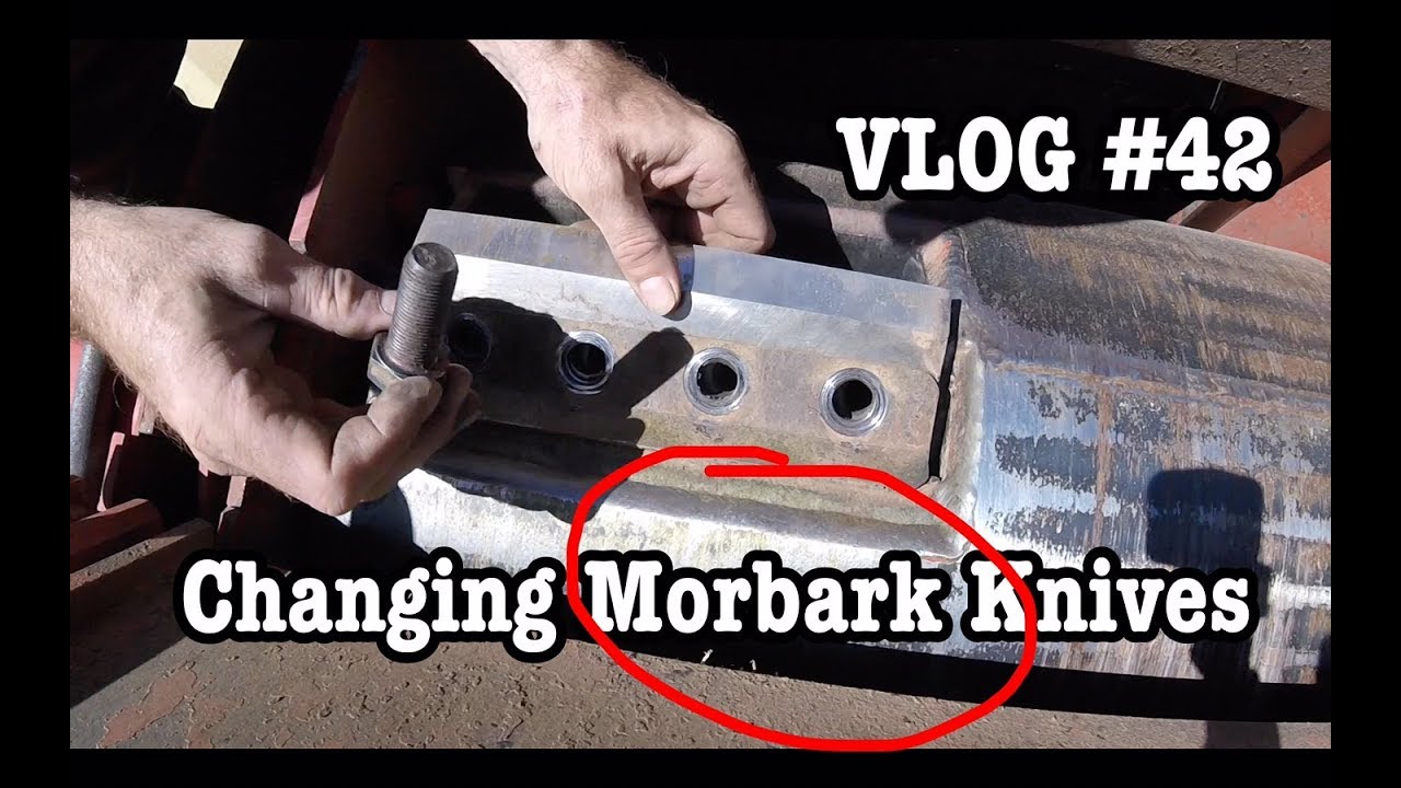 Changing Morbark Knives - YouTube
