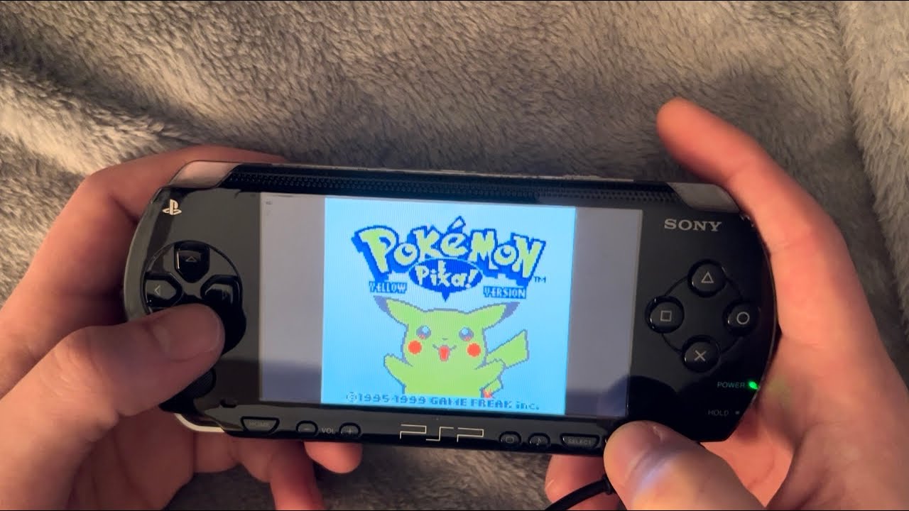 Pokemon Yellow Version PSP #14 - YouTube