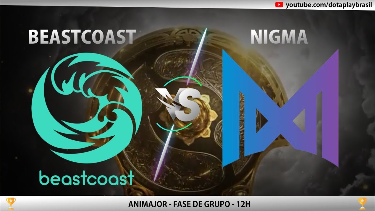 BEASTCOAST X NIGMA : WEPLAY ANIMAJOR - FASE DE GRUPO - YouTube