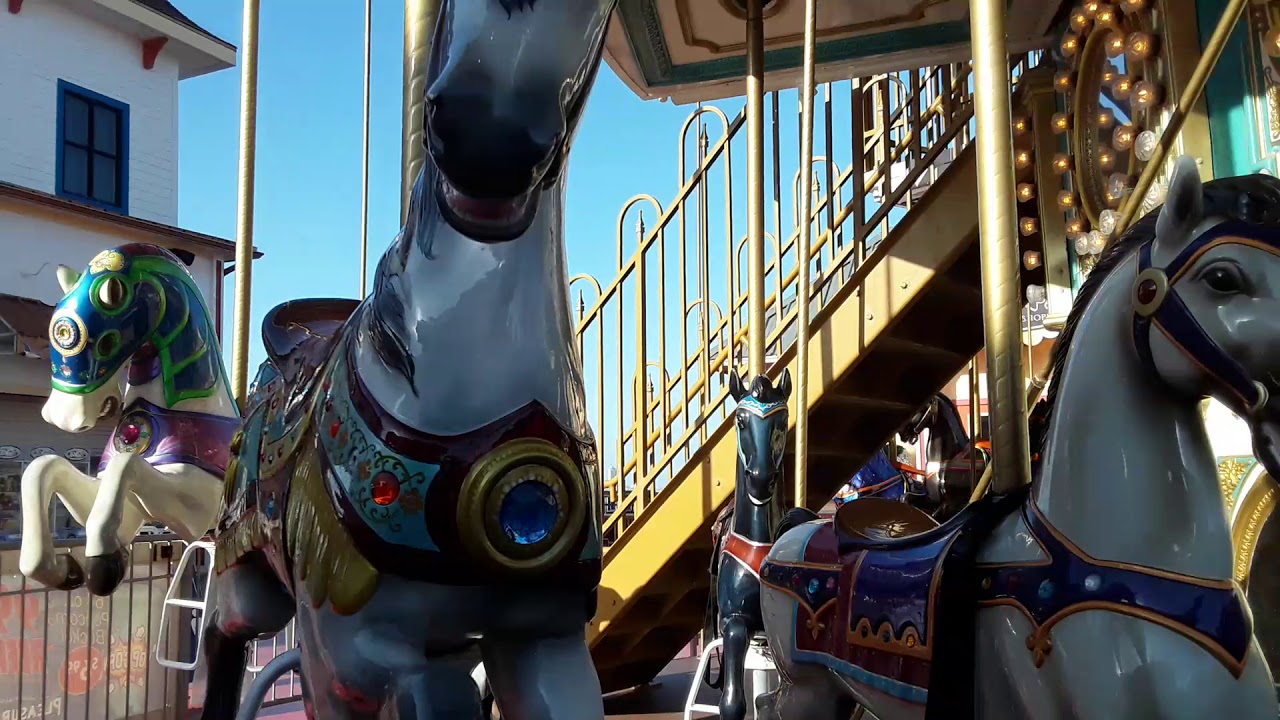 Carousel Ride At The Fair - YouTube
