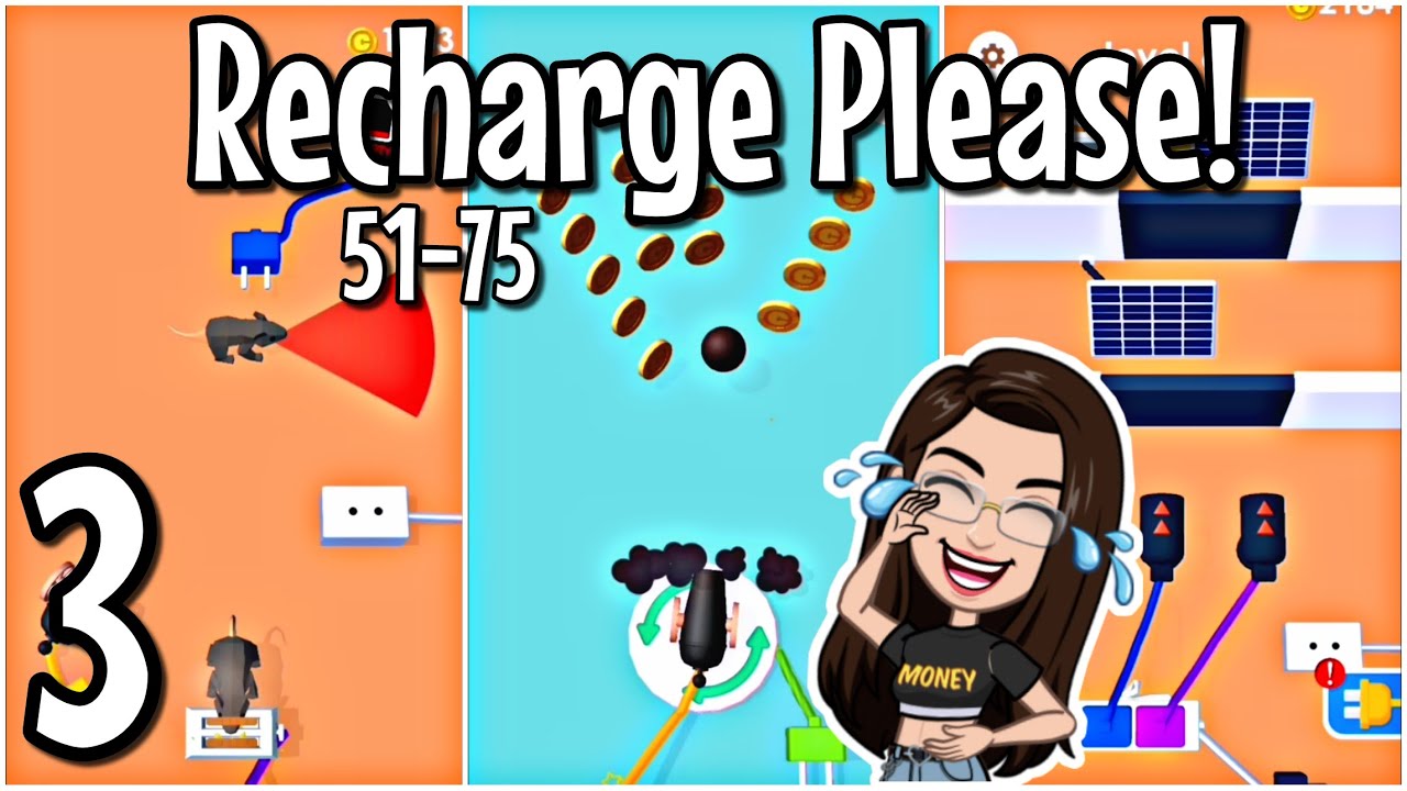 Recharge Please! Gameplay Walkthrough Part 3 | Level 51 - 75 - YouTube