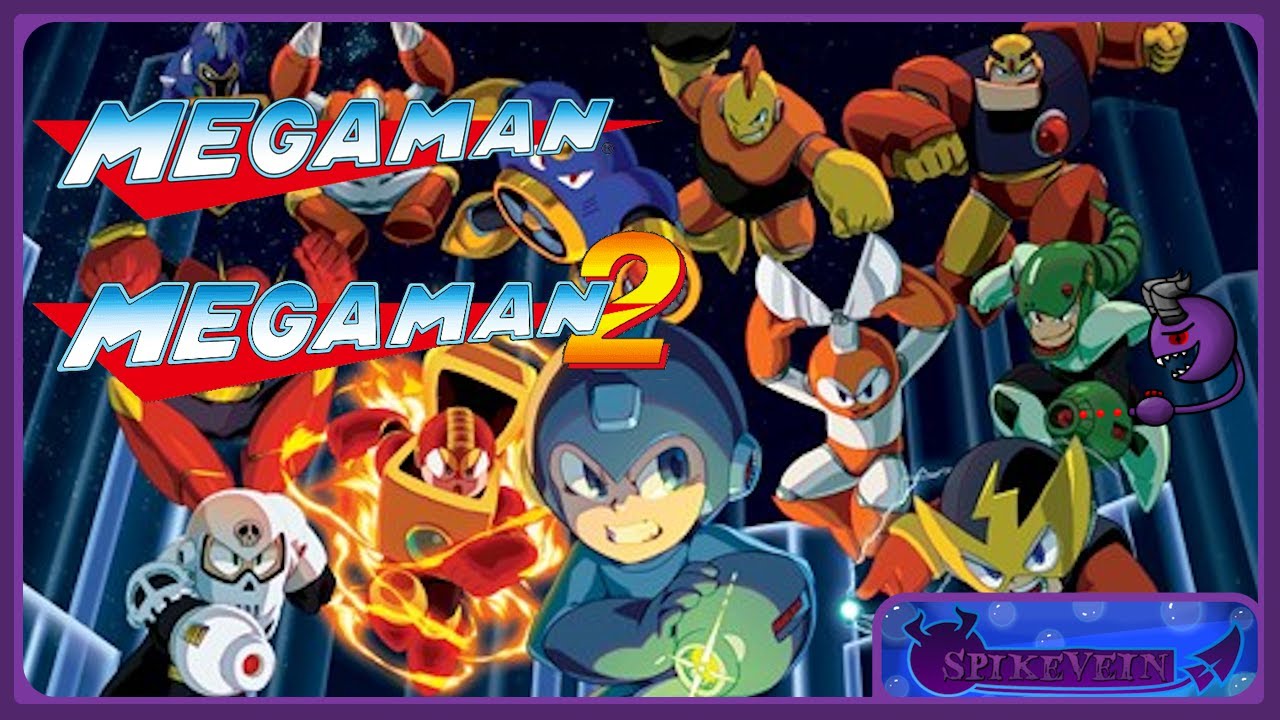 Jumping and Shooting as a Super Fighting Robot - Mega Man and Mega Man ...
