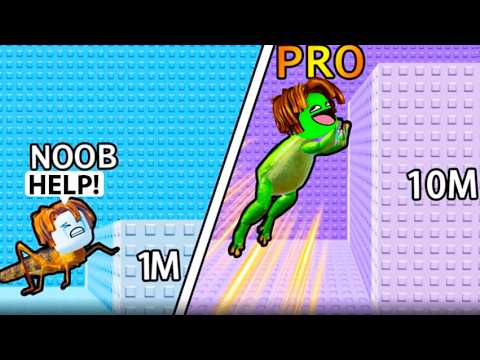ROBLOX +1 Jump Evolve Tower Funny  Momwnts (MEMES)