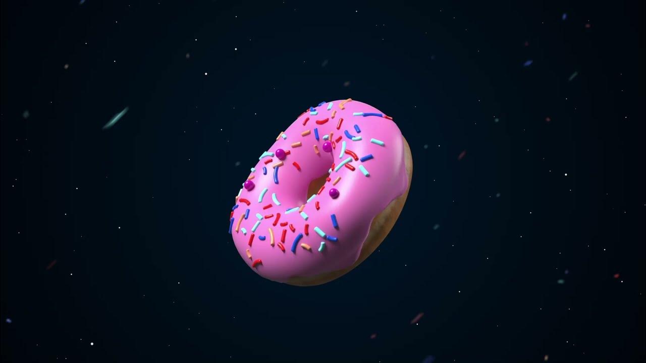 New Donut Animation by Blender 3d - YouTube