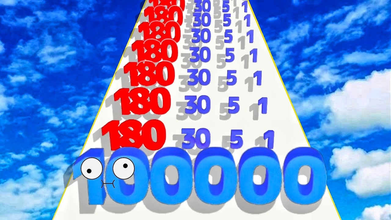 Number Master - Number Running Game Number Run 3D (Fereeplay Original ...