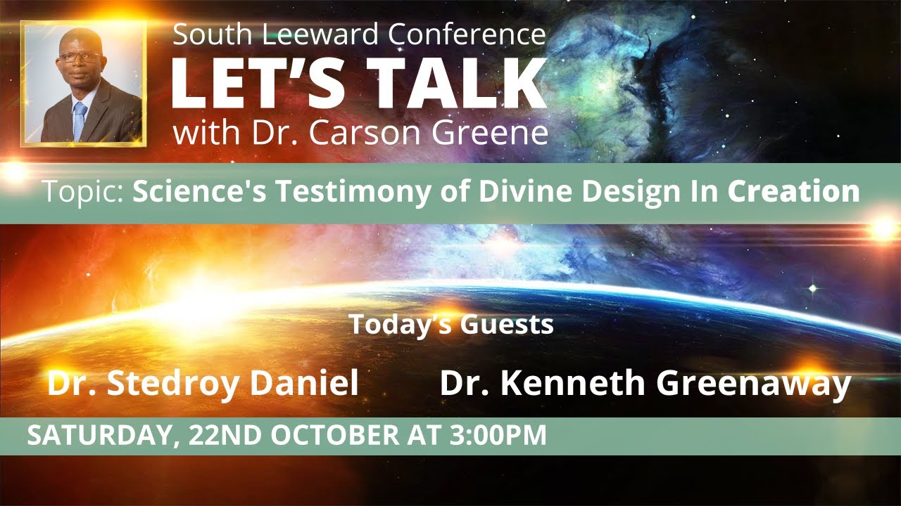 Let's Talk with Dr. Carson Greene || October 22nd, 2022 || At 3:00pm ...