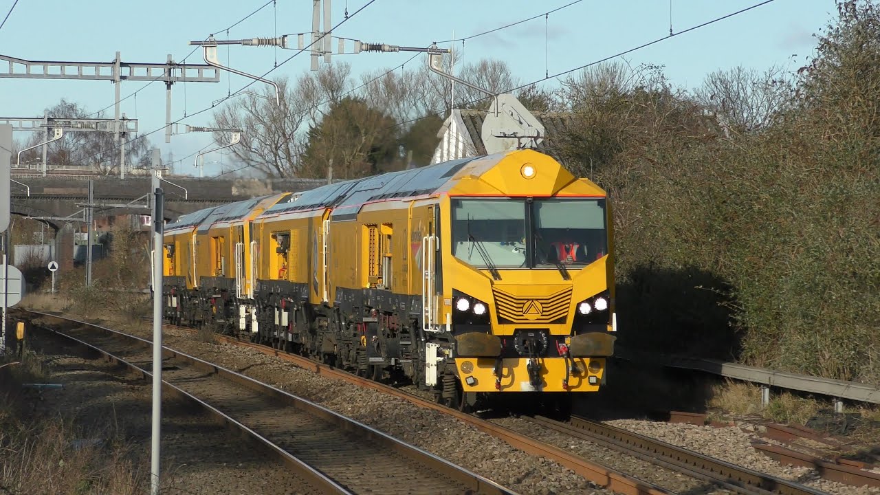 Class 37800 | NR Milling Machine | Class 66s | Patchway | 15/01/24 ...