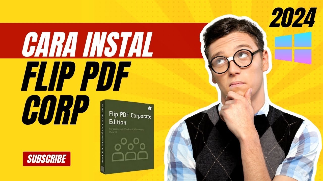 Cara Instal FLIP PDF CORP - Tutorial - YouTube