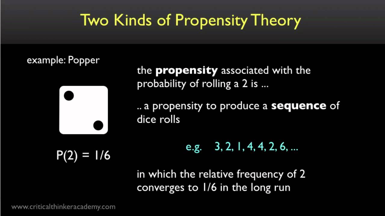The Propensity Interpretation of Probability - YouTube