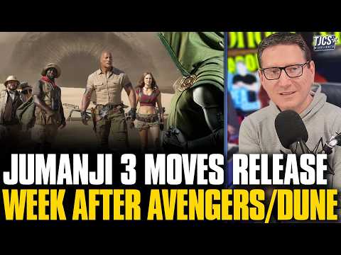 Jumanji 3 Moves Release Date To Week After Avengers Doomsday And Dune 3