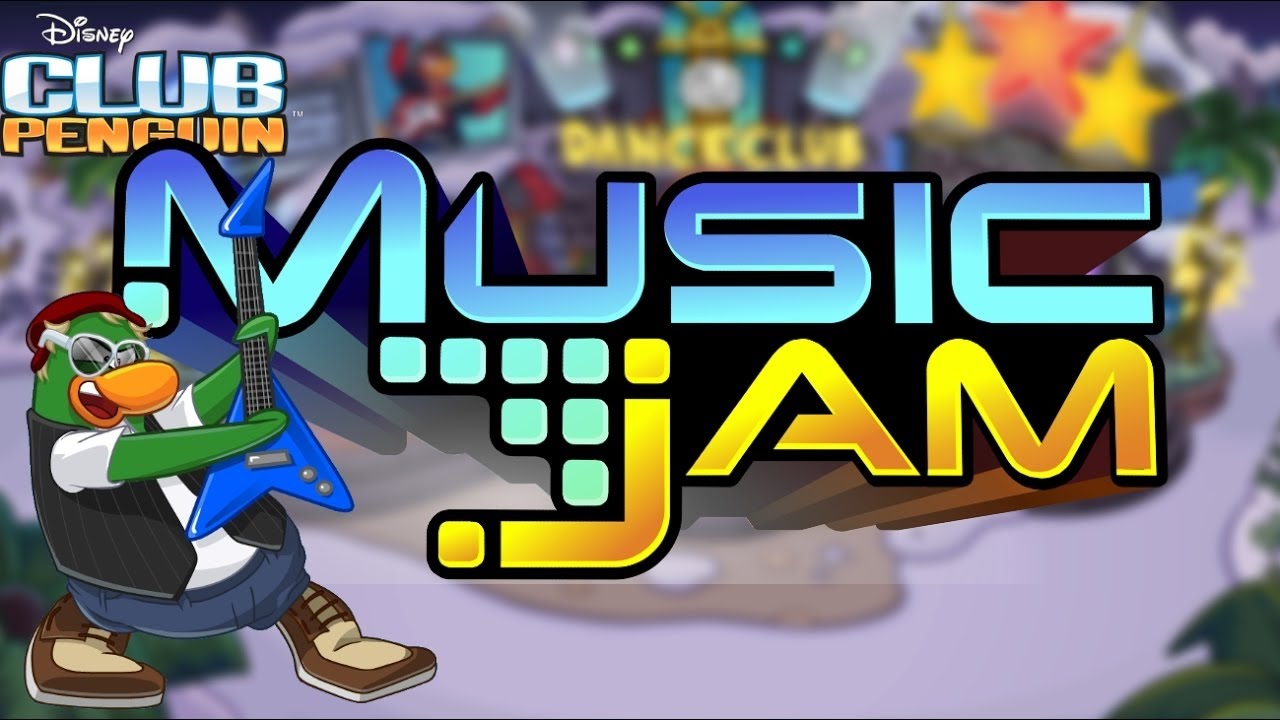Club Penguin Music Jam(create a music video with Cp Songs) - YouTube
