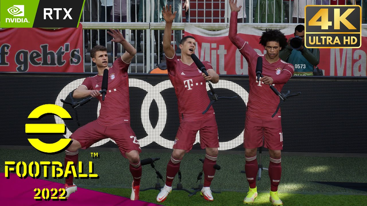 eFootball (PES 2022) PC Ultra Gameplay | Bayer Munich-Juventus ...