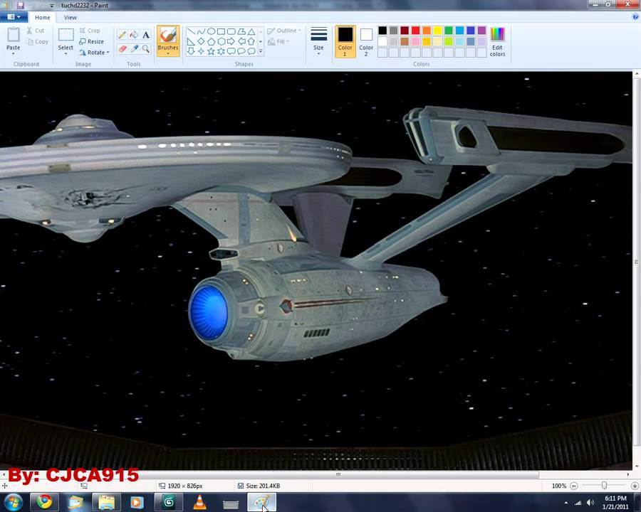 Accurate Coloring - Transforming the 1701 into the 1701-A... - YouTube