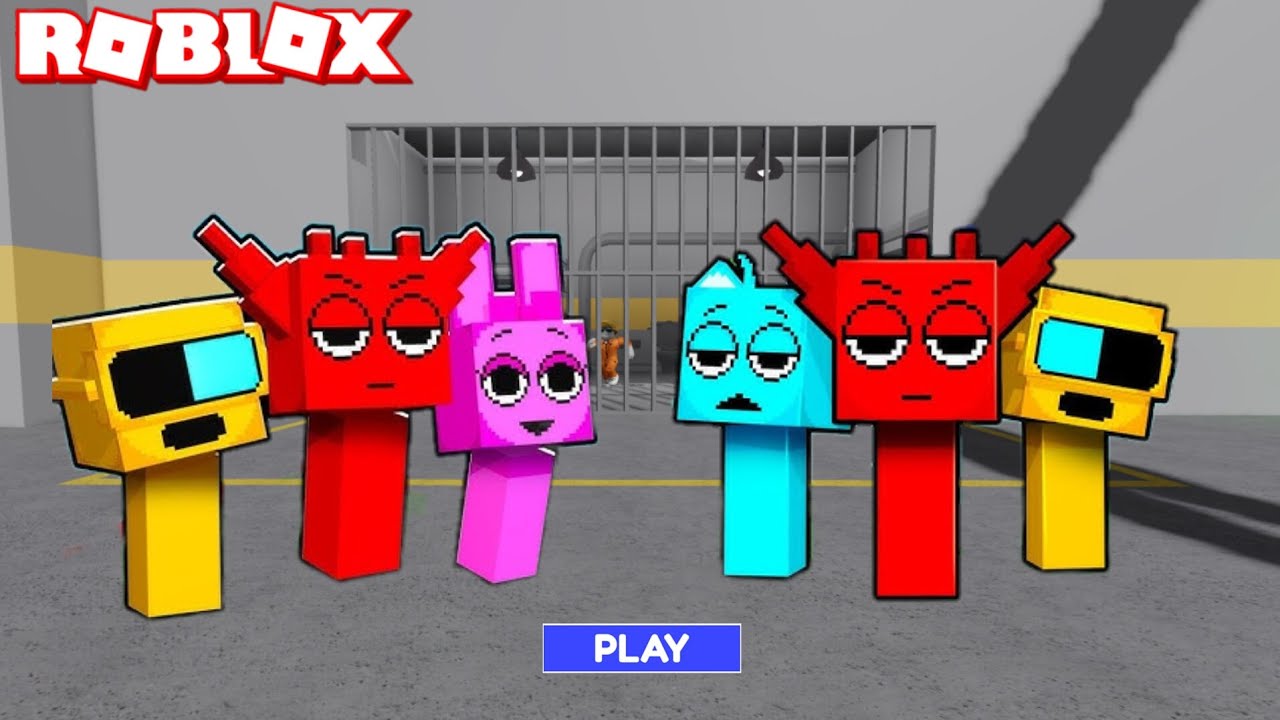 Sprunki Pinki Block Played Minecraft Prison Run Obby in ROBLOX ...