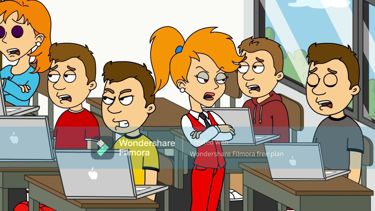Classic Caillou Downgrades All The Computers to Windows 7 / Grounded ...