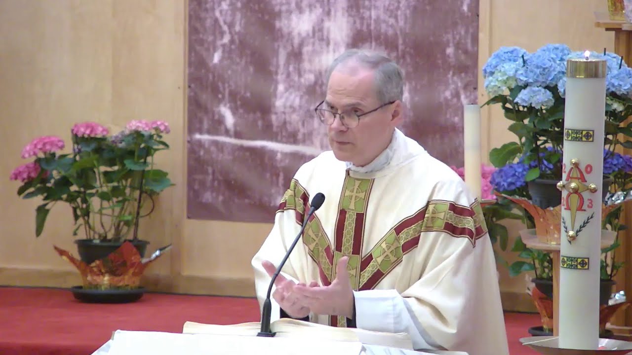 Homily - Friday April 21, 2023 - St. Aidan Parish by Fr. Steven - YouTube