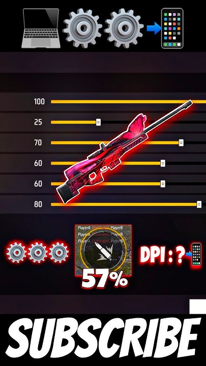 All Weapons 🎯 Auto HEADSHOT ⚙️👽 Sensitivity Settings ⚡+DPI 📱 || Desert Eagle || m1887 - YouTube