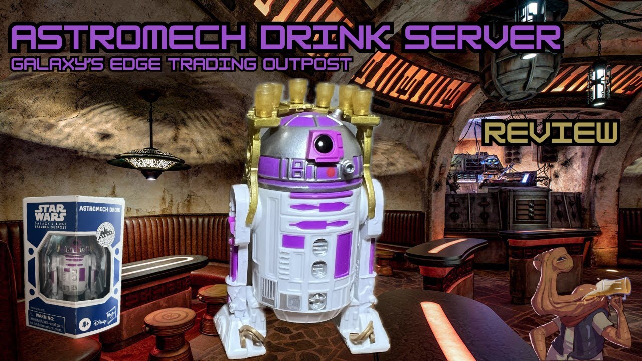Astromech Drink Server (Galaxy's Edge Trading Outpost) Action Figure ...