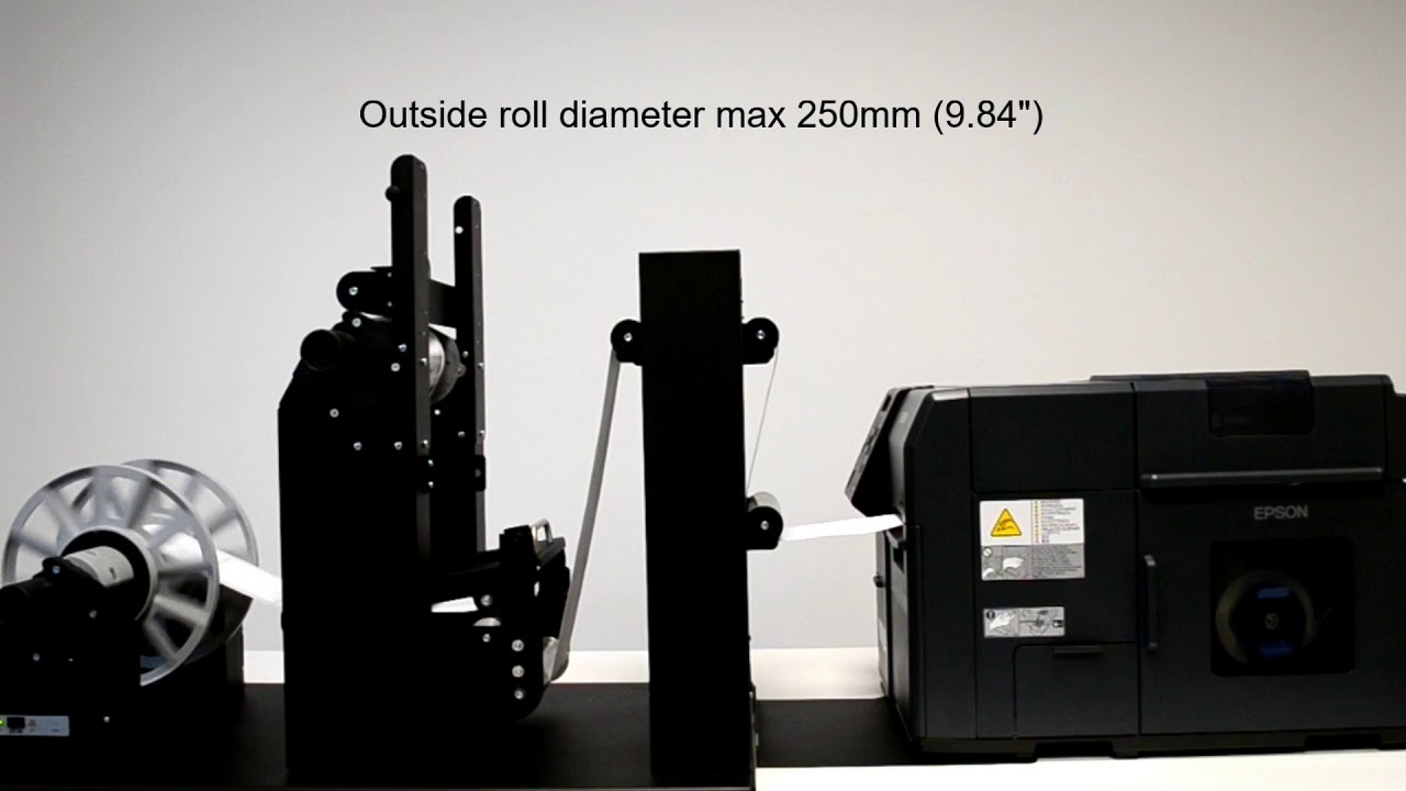 EPSON C7500 and Matrix Remover - YouTube