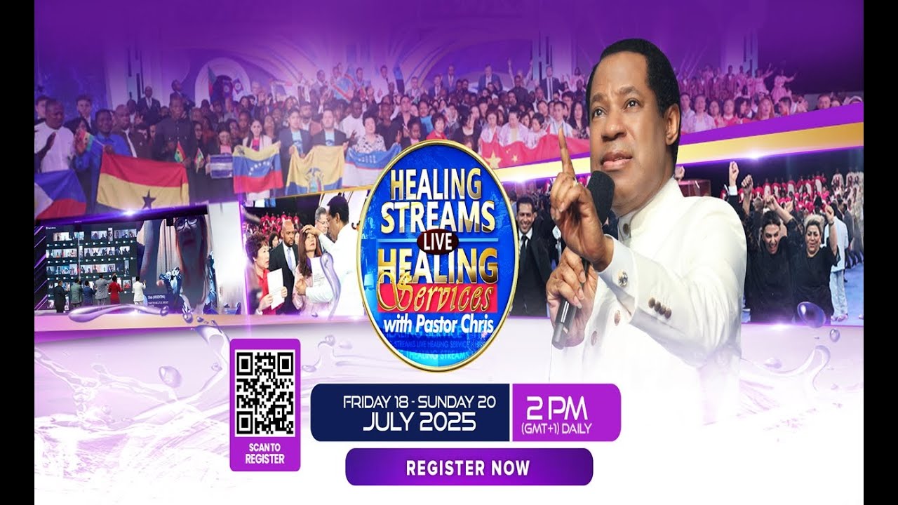 HEALING STREAMS LIVE HEALING SERVICE WITH PASTOR CHRIS || DAY 3 - YouTube