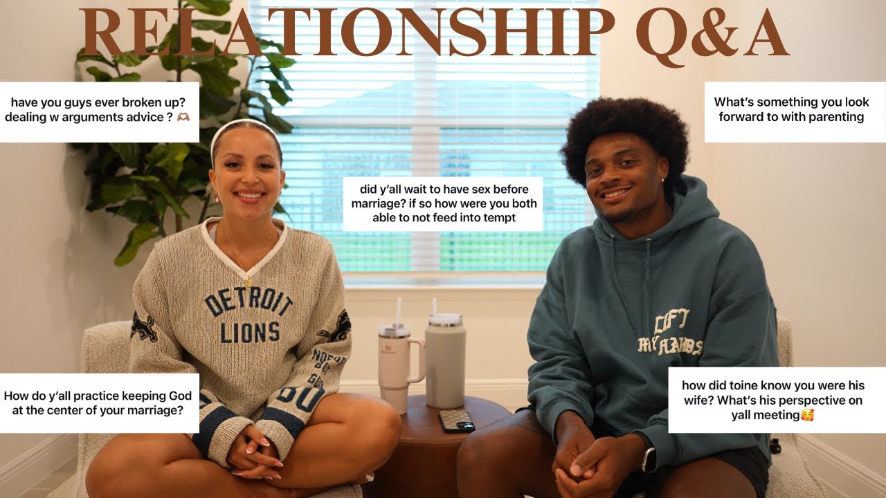 COUPLES Q&A | relationship advice | SPILLING TEA | arguments ...