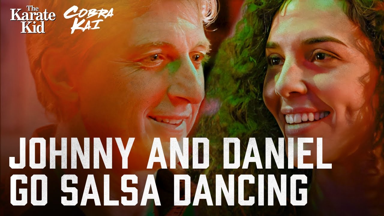 Johnny and Daniel Go Salsa Dancing | Cobra Kai (William Zabka, Ralph ...