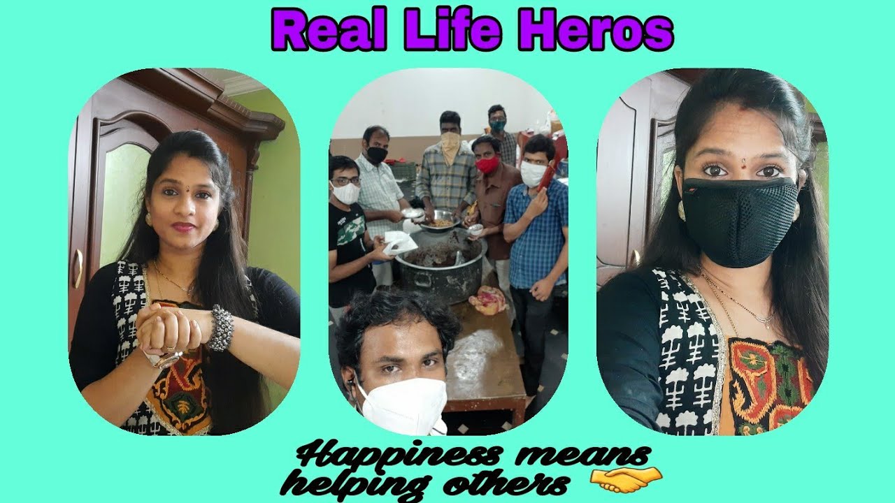 Real Life Heros- Helping others Feeding covid patients and treating ...