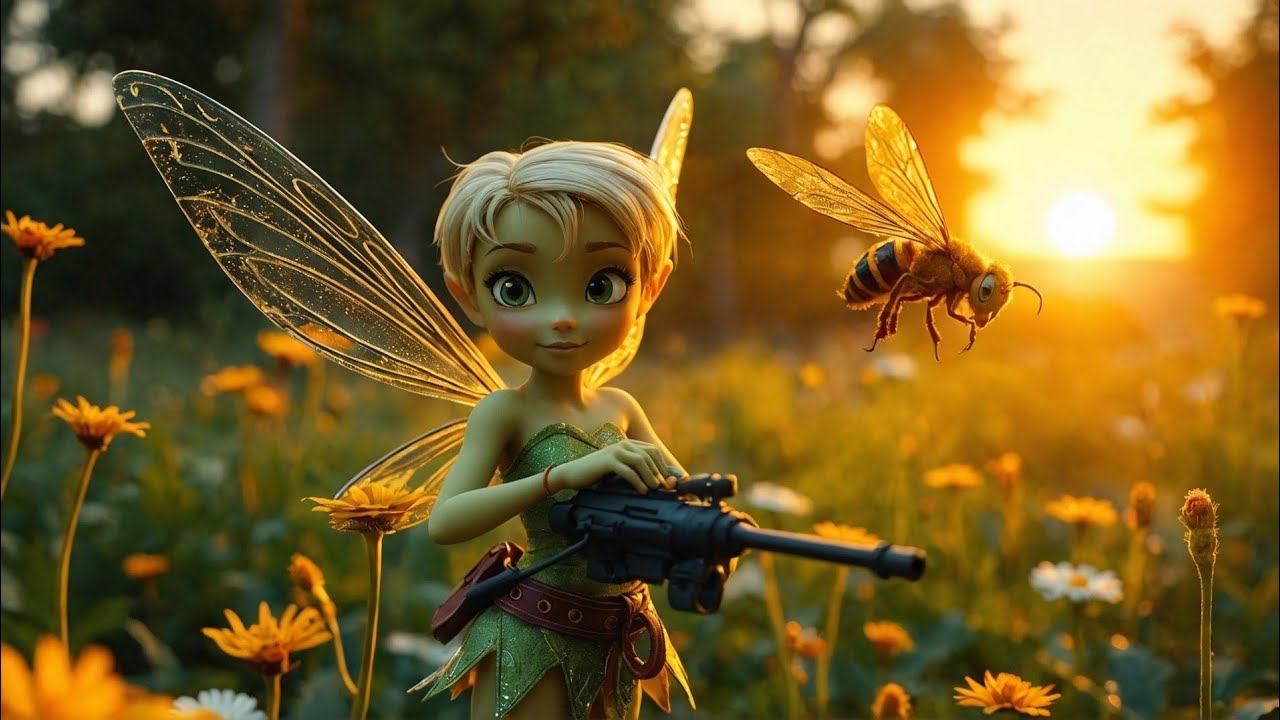 Tinkerbell's Epic Adventure with Bella the Brave Bee! 🐝 - YouTube