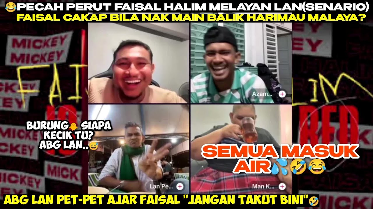 LAWAK😂 Faisal Halim GELAK SAKAN Lan Pet-Pet "MENCARUT" & Kena DENDA Makan Garam - YouTube
