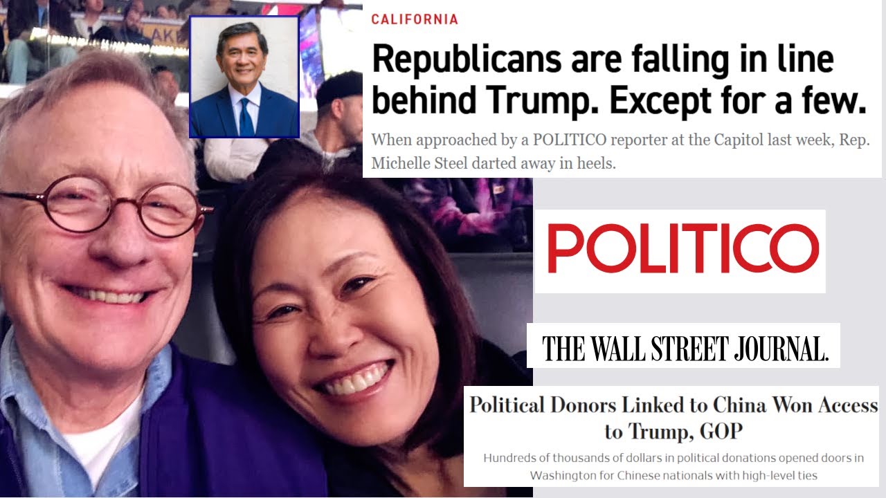 Vợ Chồng Michelle Steel phản bội cựu TT Donald Trump. Ai lãnh lương để ...