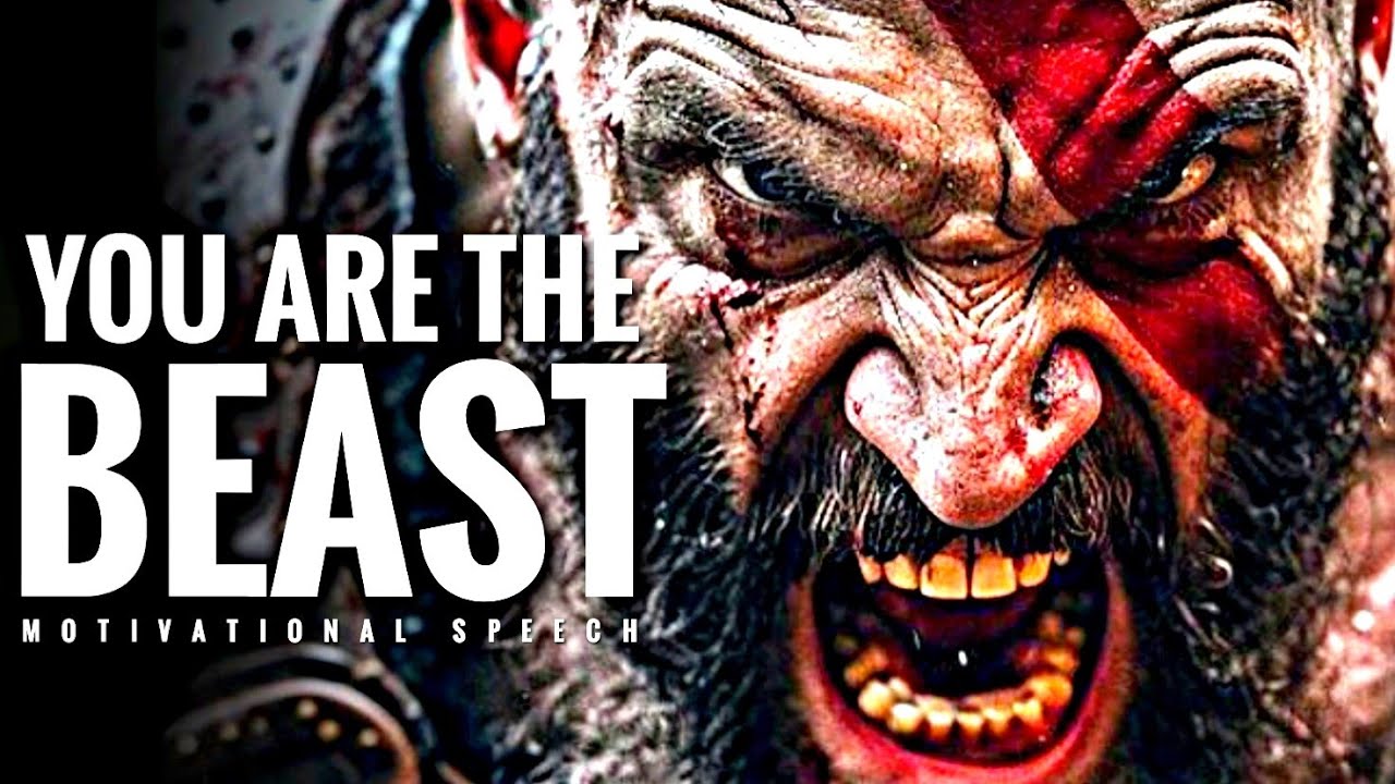 You Are The Beast - Motivational Speech Video | Gym Workout Motivation ...