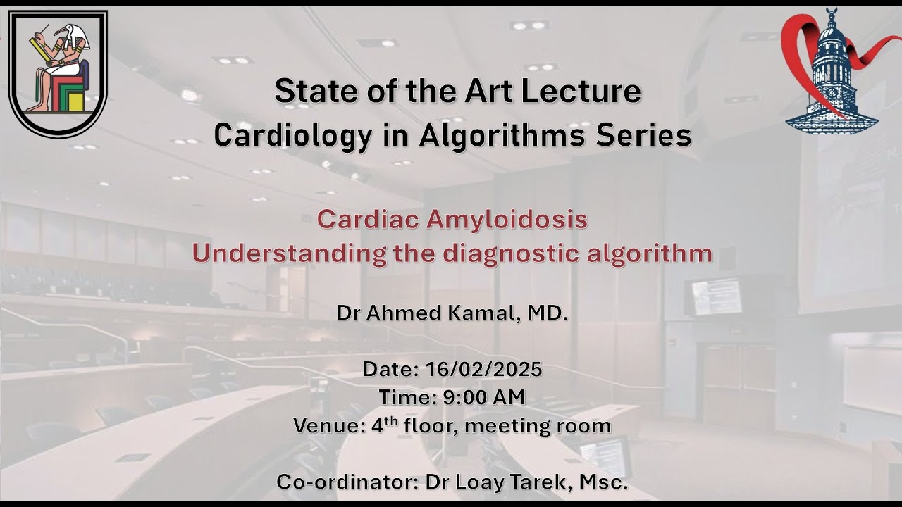 Cardiac Amyloidosis: Understanding the diagnostic algorithm - YouTube