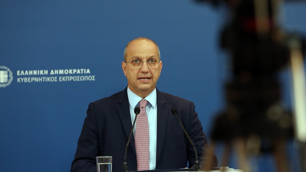 Eνημέρωση πολιτικών συντακτών από τον Κυβερνητικό Εκπρόσωπο Γιάννη ...