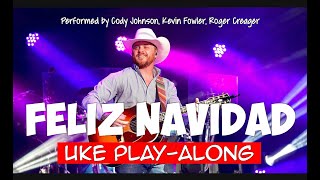 Feliz Navidad (ukulele play-along) - Key C Chords - Chordify