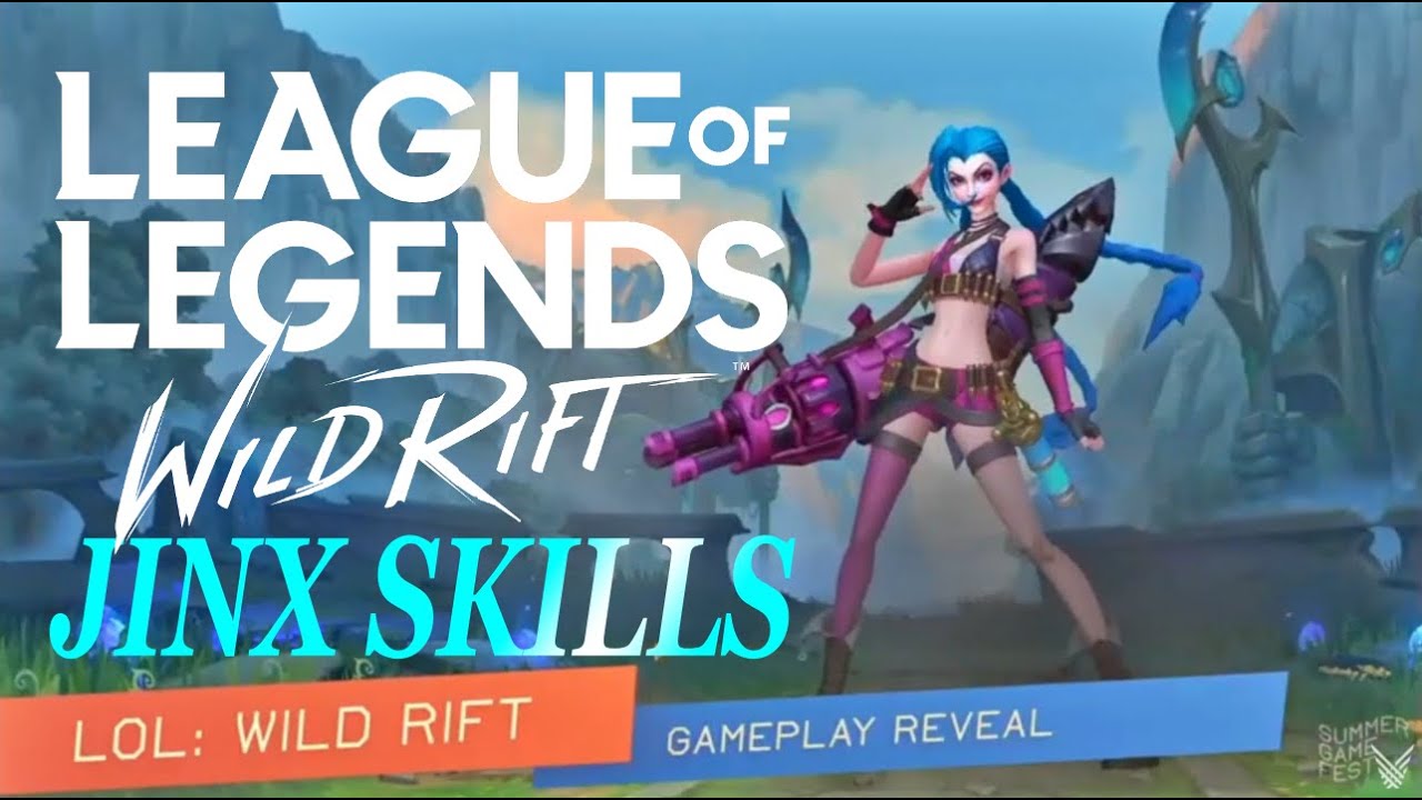 LEAGUE OF LEGENDS: WILD RIFT | LOL MOBILE | JINX THE LOOSE CANNON ...