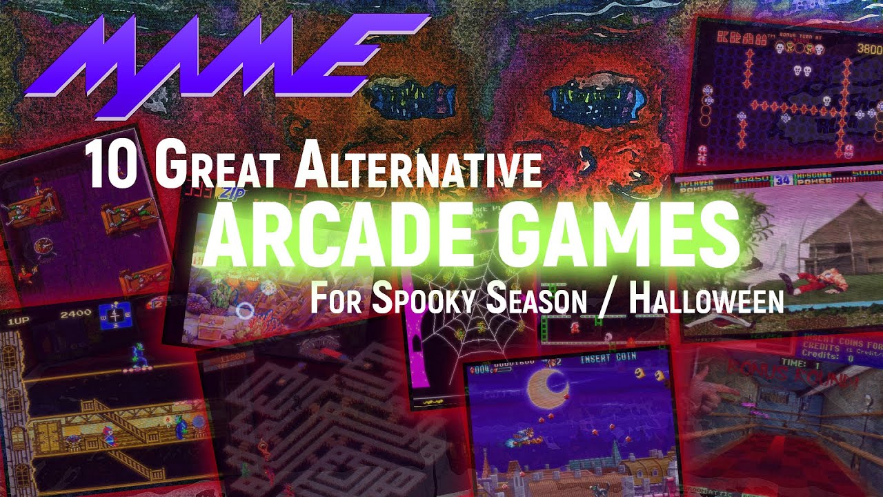 10 Great Alternative ARCADE games for Spooky Season / Halloween ...