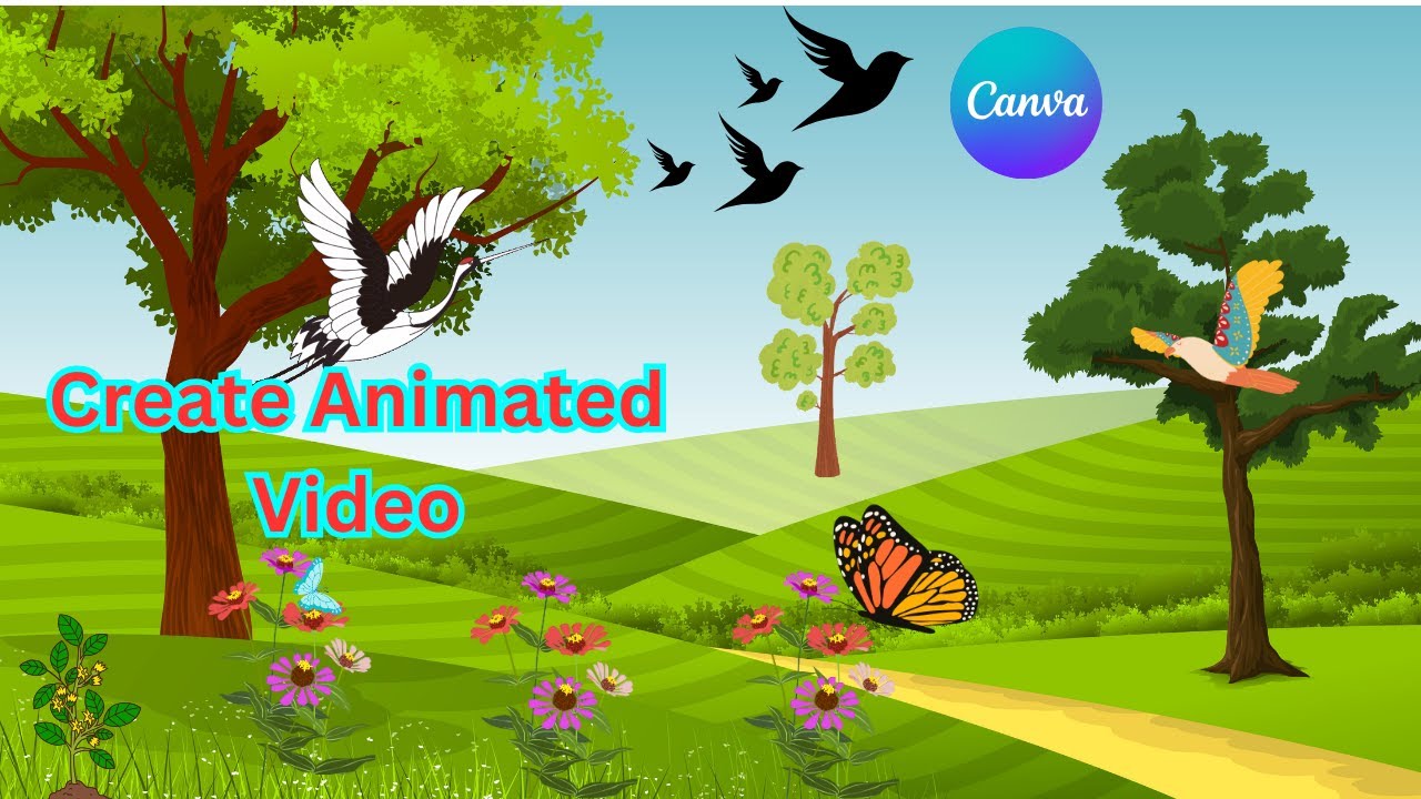 Make Animated Videos in Canva | Canva Animation Tutorial - YouTube