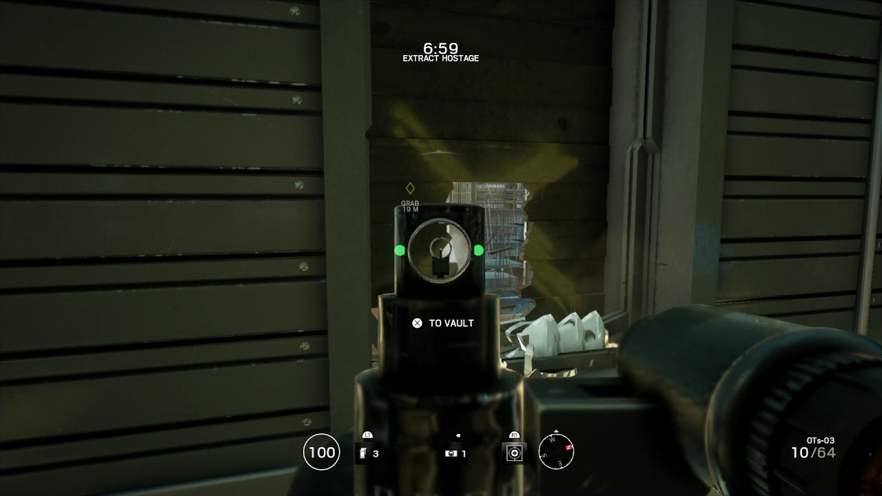 Rainbow Six Siege Cold Zero Hostage Rescue Mission R6S HD 1080p PS4 ...