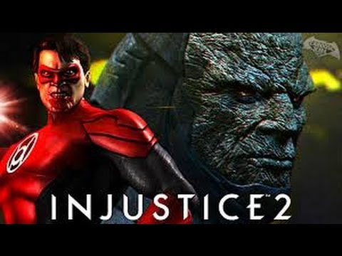 Injustice 2: New Red Lantern (Hal Jordan) GamePlay!! - YouTube