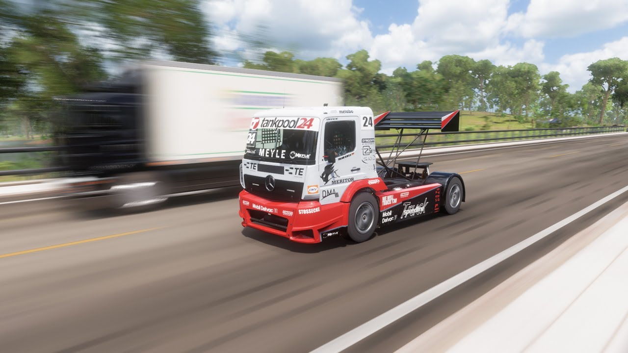 2015 MERCEDES-BENZ RACING TRUCK FORZA HORIZON 5 - YouTube
