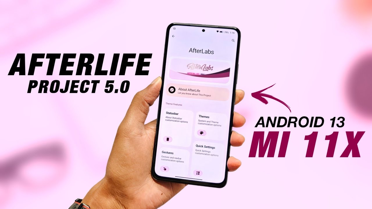 AfterLife Project 5.0 Official For Mi 11X & POCO F3 | Android 13 | New ...